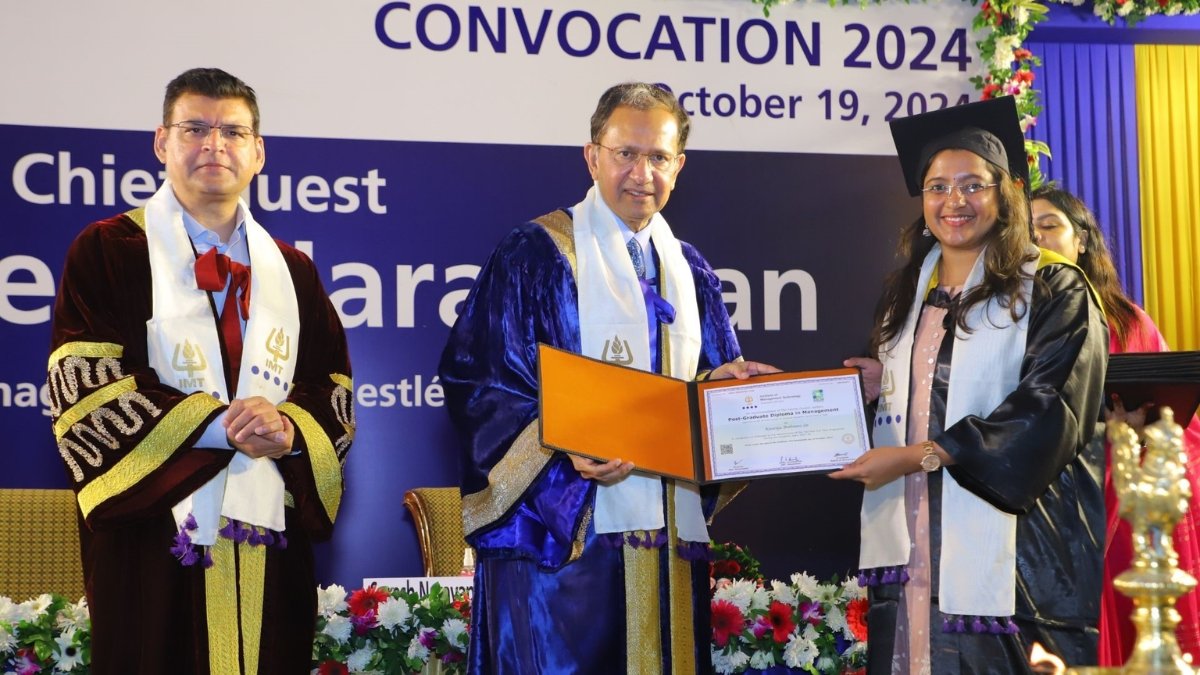 IMT Ghaziabad Hosts Annual Convocation for Class of 2024 Celebrating Academic Excellence - The ...