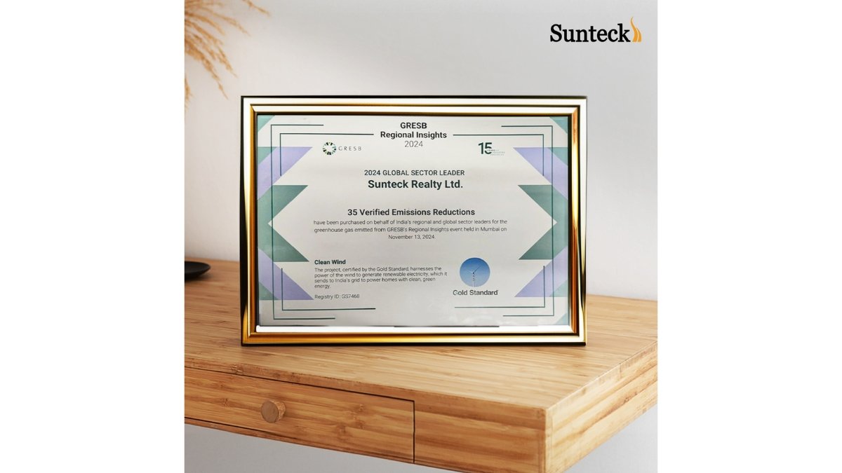 Sunteck Realty Shines with 5-Star GRESB Rating, Elevating Standards in ...